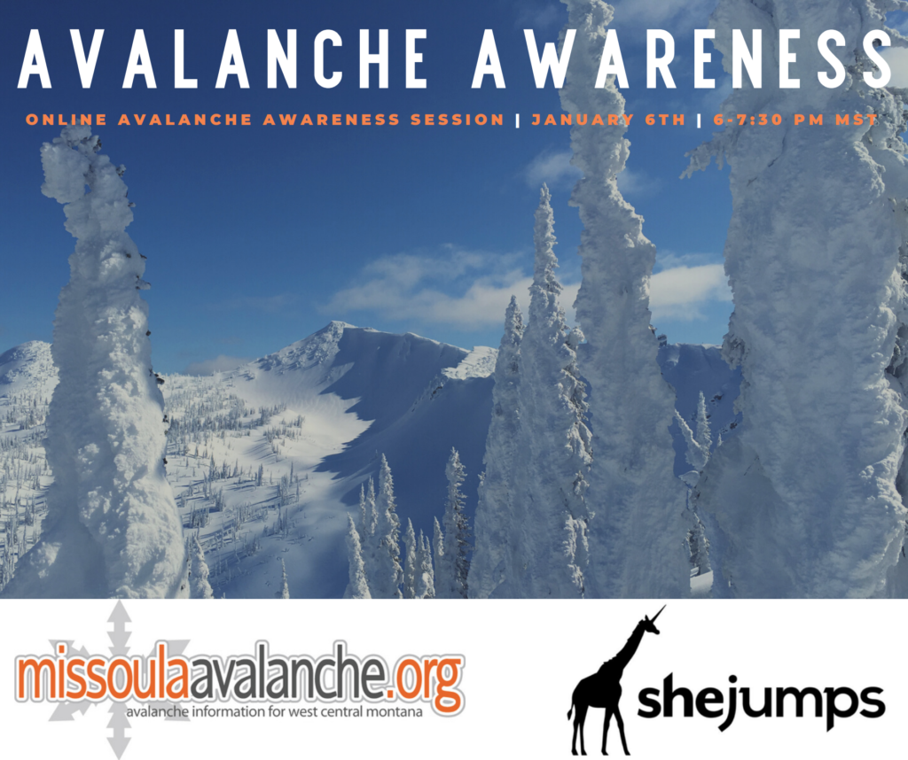 FREE Avalanche Awareness Session | Virtual Webcast - Missoula Avalanche