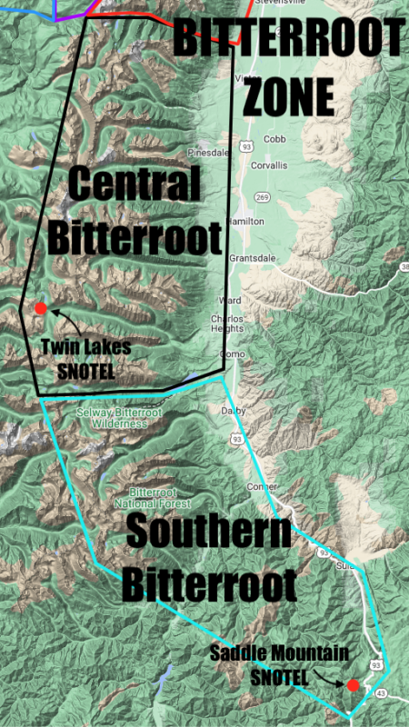 WCMAC Forecast Zones and Sub-Areas Explained - Missoula Avalanche