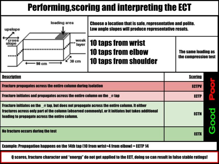 An Extended Column Test (ECT) | Refresher - Missoula Avalanche